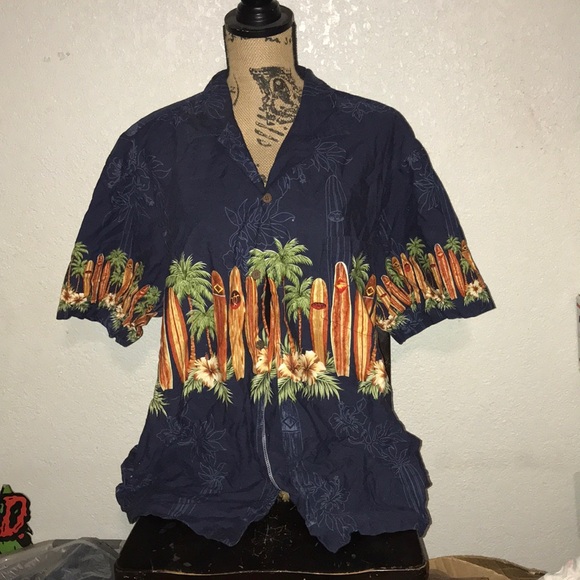 Hawaiian Reserve Collection | Shirts | Hawaiian Reserve Collection Palm ...